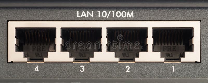 Lan connections stock image. Image of green, computer - 30292835