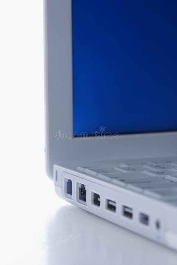 Detail of laptop computer. stock image. Image of colour - 2038081