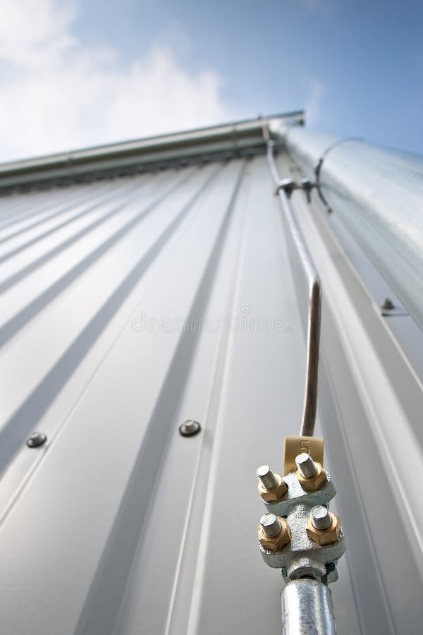 The Lightning Conductor is Used To Protect Buildings from Lightning ...