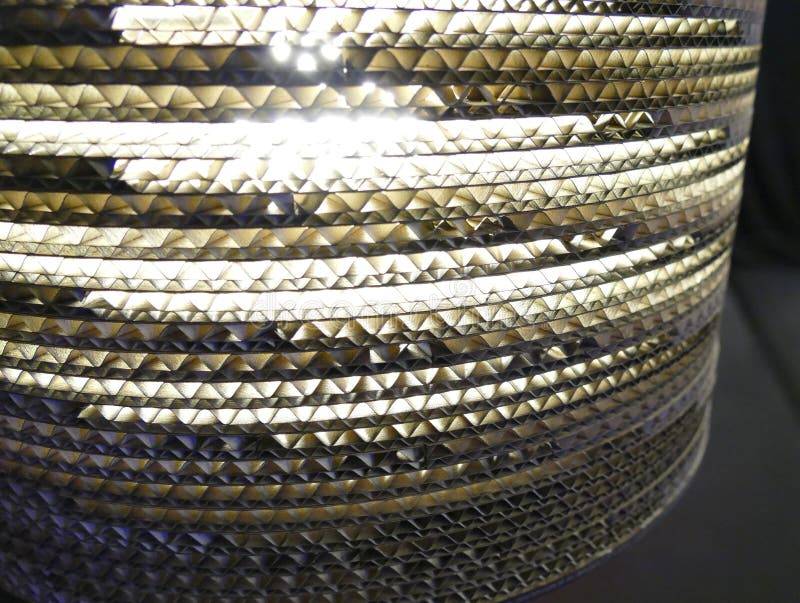 Detail of a Luxury Lamp Cover Stock Photo - Image of closeup, color ...