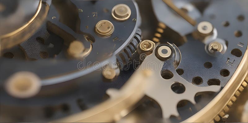 Detail of Mechanism, Gear Wheels, Mechanism Background. Stock ...