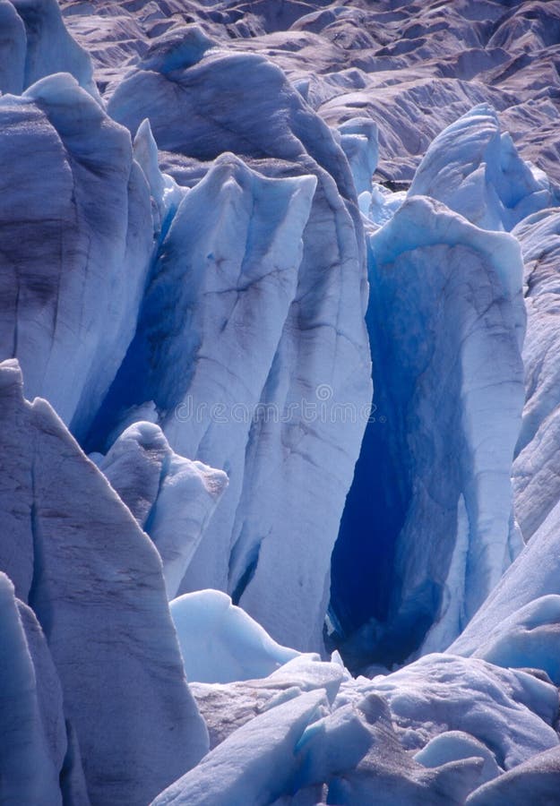 Detail of Mendenhall Glacier Stock Image - Image of wild, travel: 5652405