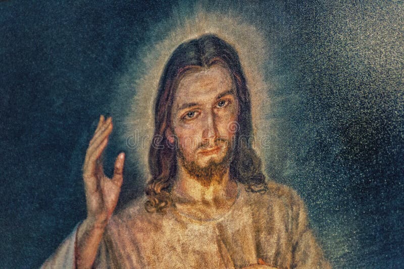 Merciful Jesus stock photo. Image of messiah, faith, redemption - 79492696
