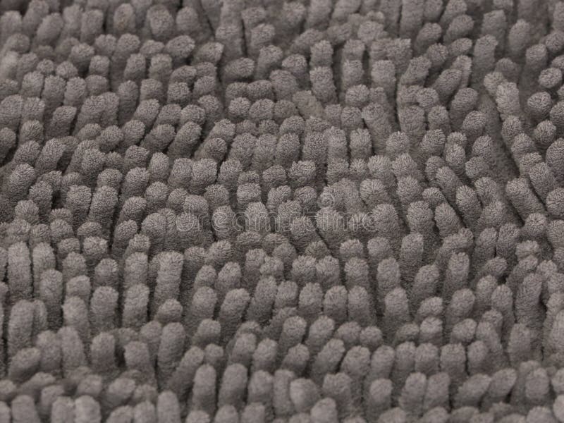 Gray Microfiber Memory Foam Material Up Close Stock Image - Image of ...