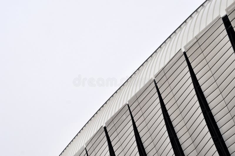 Detail of Modern Architecture Stock Photo - Image of facade, light ...