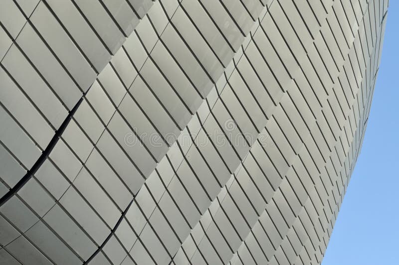 Detail of Modern Architecture Stock Image - Image of exterior ...