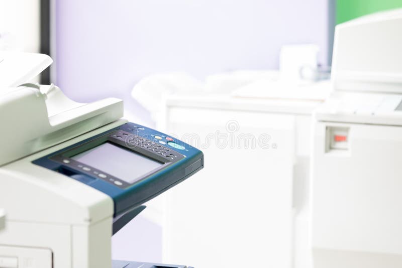 Digital copy machine stock photo. Image of device, photocopier - 120262936