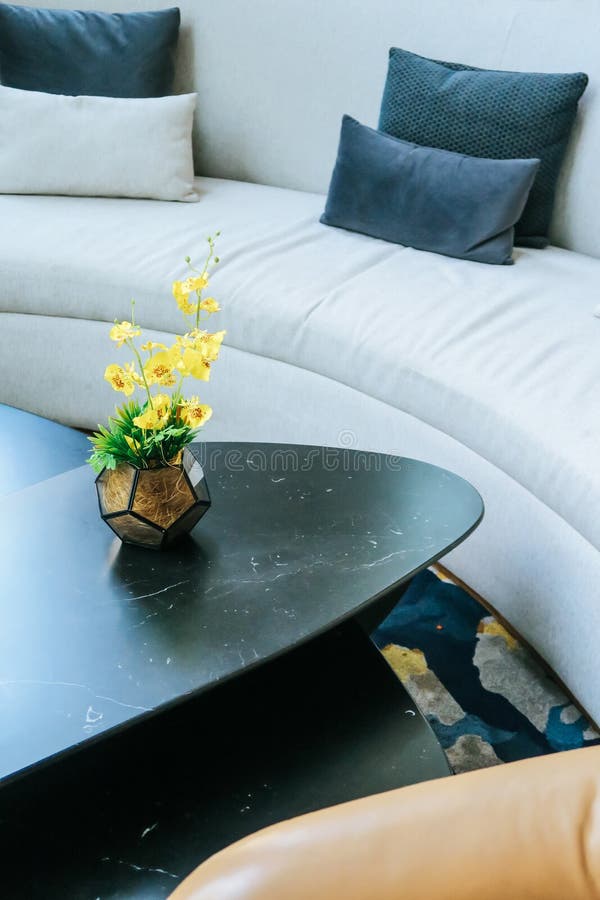 Detail of Modern Living Room Stock Photo - Image of lifestyles, design ...