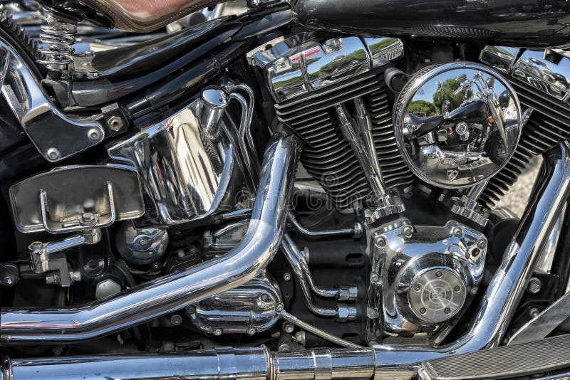 Close-up of the Motorcycle Engine Block Stock Photo - Image of choice ...