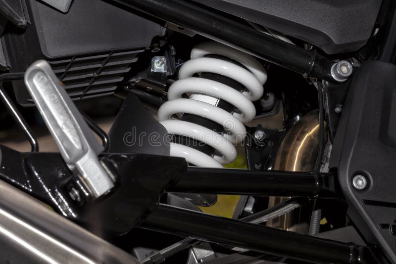 Motorcycle Rear Turn Signal. Stock Image - Image of power, equipment ...