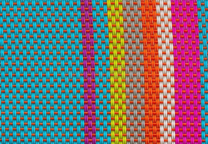 Detail of Multi Color Table Mat Texture Stock Image - Image of color ...