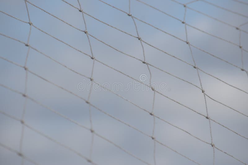 Detail of the Net of a Soccer Goal Stock Photo - Image of isolated ...