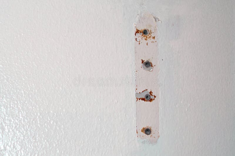 Wall Texture with Rust and Holes Stock Photo - Image of rust ...