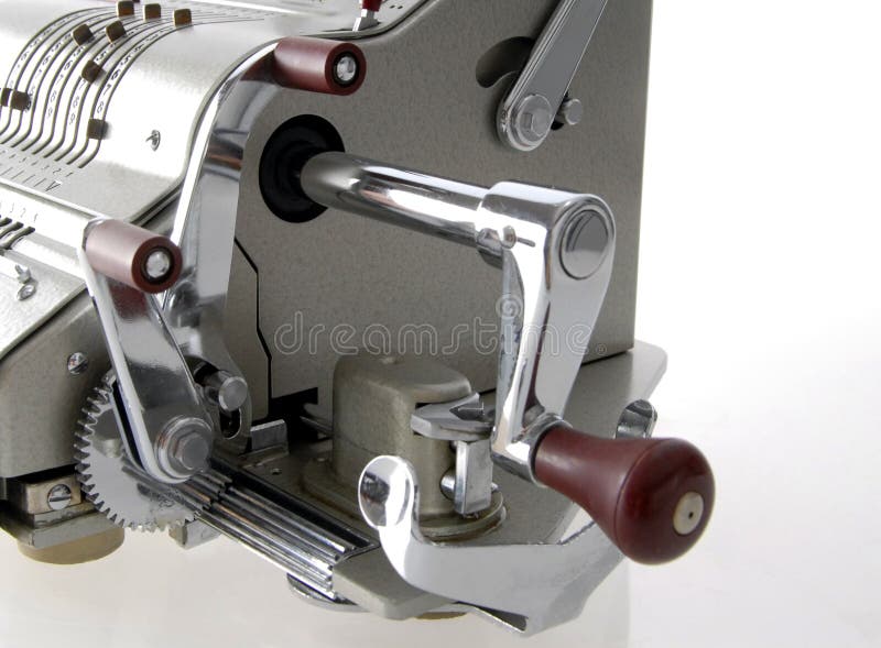 Detail Of An Old Calculating Machine Picture. Image: 8389124