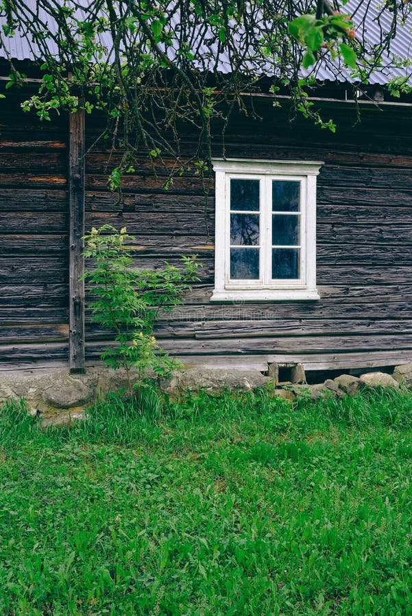 Detail of Old Homestead in May. Stock Photo - Image of balke, hoff ...