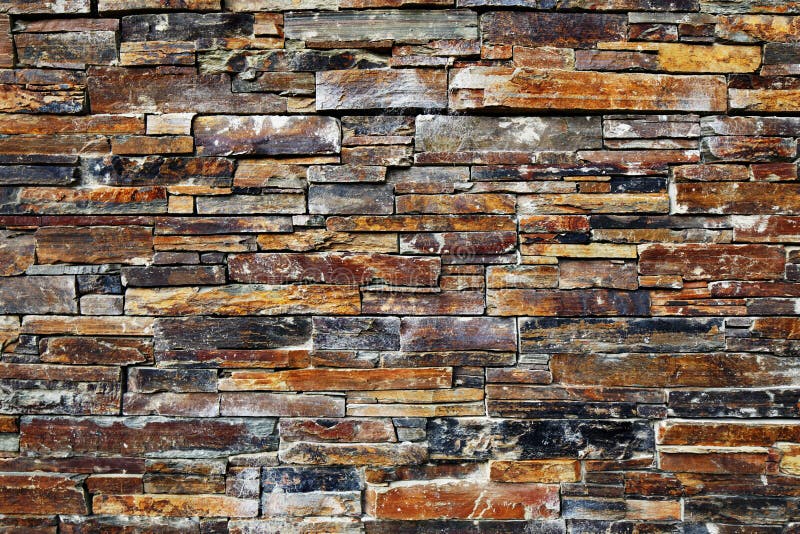 Detail from a Old Irish Stone Wall with Rectangular Shaped Stones Stock ...