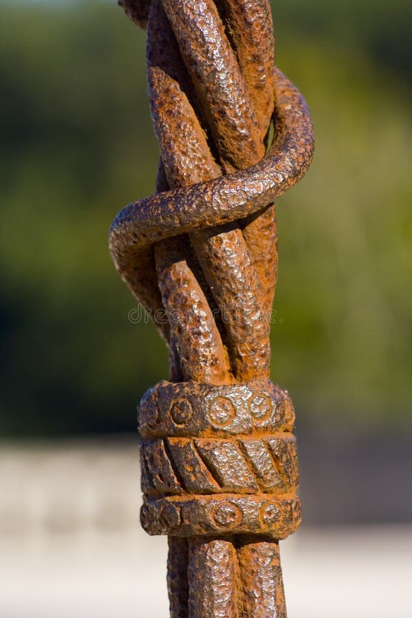 Detail of an Old Metal Object Stock Photo - Image of rusty, ancient: 607440