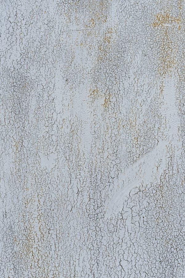 Detail of the Old Painted Metal Surface with Clear Structure, Closeup ...