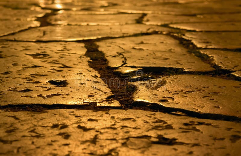 Detail of an old pavement stock photo. Image of antique - 165721564