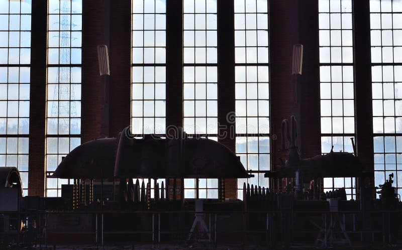 Detail of an Old Rusty Machine, Factory Stock Photo - Image of ...