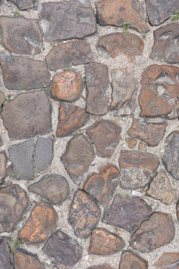 A Detail of an Old Stone Floor Stock Image - Image of rocky, rock ...