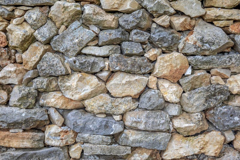 Rustic Old Stone Wall Close-up Background Stock Photo - Image of blocks ...