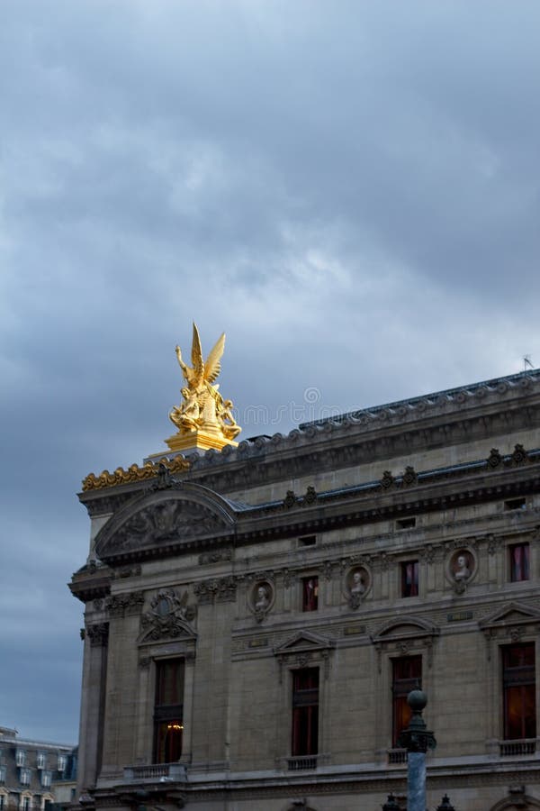 Detail of the Opera Building Stock Photo - Image of outdoor, travel ...