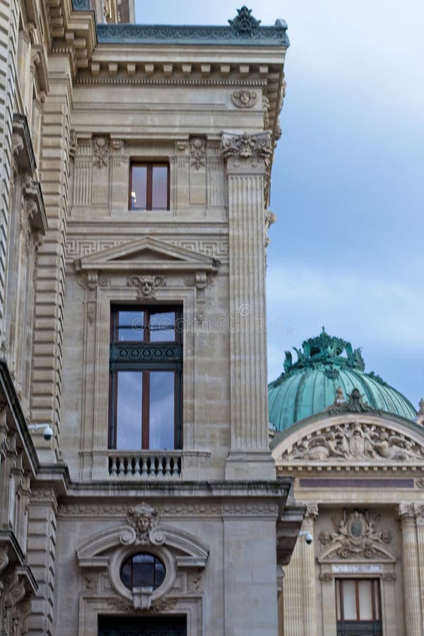 Detail of the Opera Building Stock Image - Image of city, historical ...
