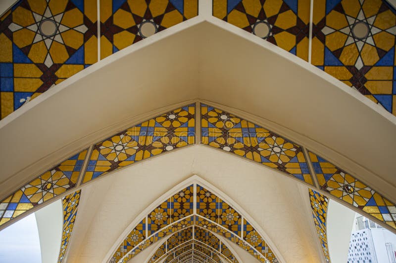 Detail Ornament of Al Jabbar Great Mosque of West Java, a Brand New ...