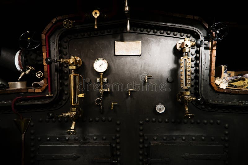 Detail on an Paddle Steamer Stock Image - Image of boilers, industrial ...