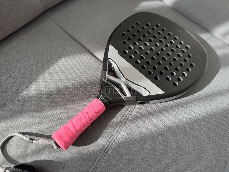 Detail of Padel Racket Handle Stock Photo - Image of grass, bright ...