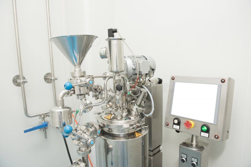 Detail of Pharmaceutical Factory Stock Image - Image of pharmaceutical ...