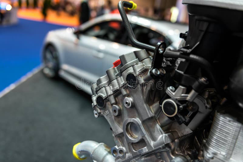 Detail Photo of a Car Engine Stock Photo - Image of unused, turbo: 39736816