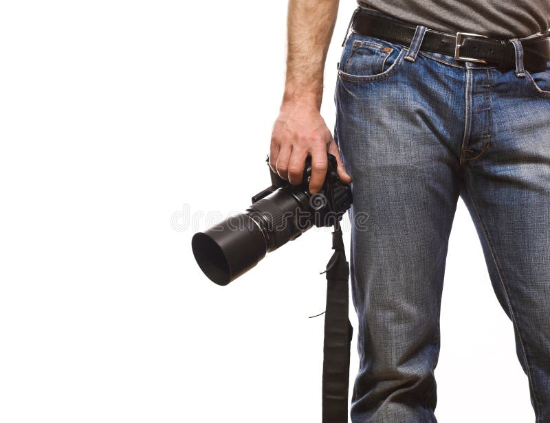 Hand holding camera stock image. Image of dslr, photograph - 16146563