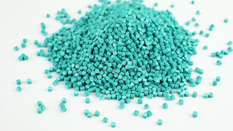 Plastic Granules for Melting Extrusion for the Regeneration Stock Video ...