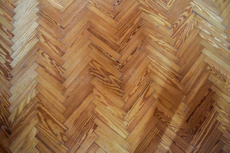 Detail of the Plot of a Pinewood Parquet Floor Stock Photo - Image of ...