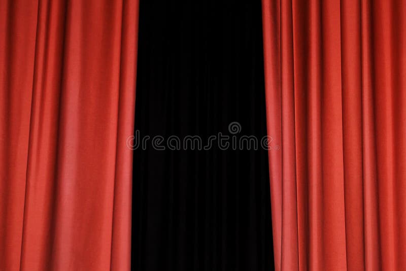 Red curtain stock image. Image of curtain, decoration - 30084879