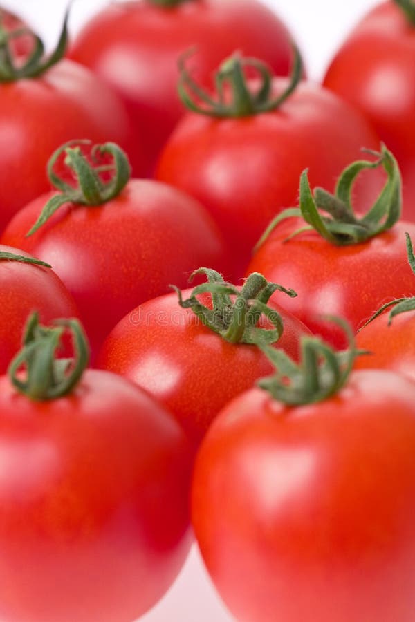 Detail of red tomatoes stock image. Image of garden, ecology - 10430235