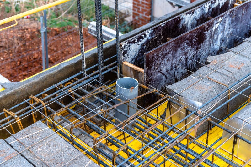Detail of Reinforced Concrete Slab Under Construction Stock Image ... Detail of Reinforced Concrete Slab Under Construction Stock Image ...