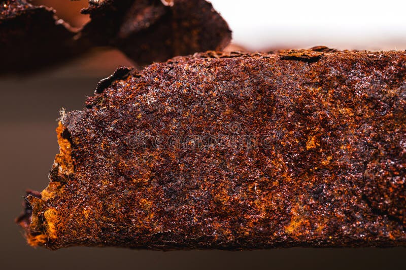 Detail of Rusty Metal, Macro Photography of Corroded Metal in an ...