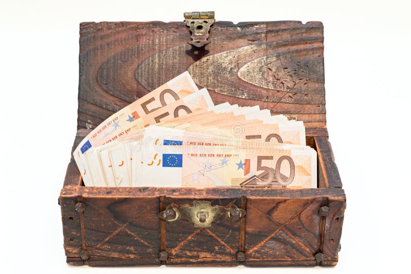 Detail saved money stock photo. Image of bank, container - 66079300