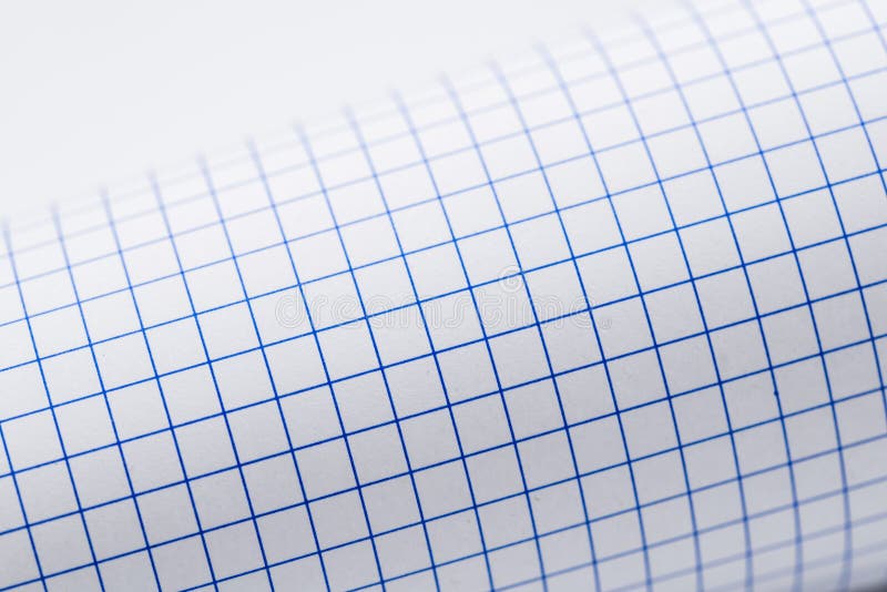 Detail of a Sheet of Graph Paper Stock Image - Image of grid, tile ...