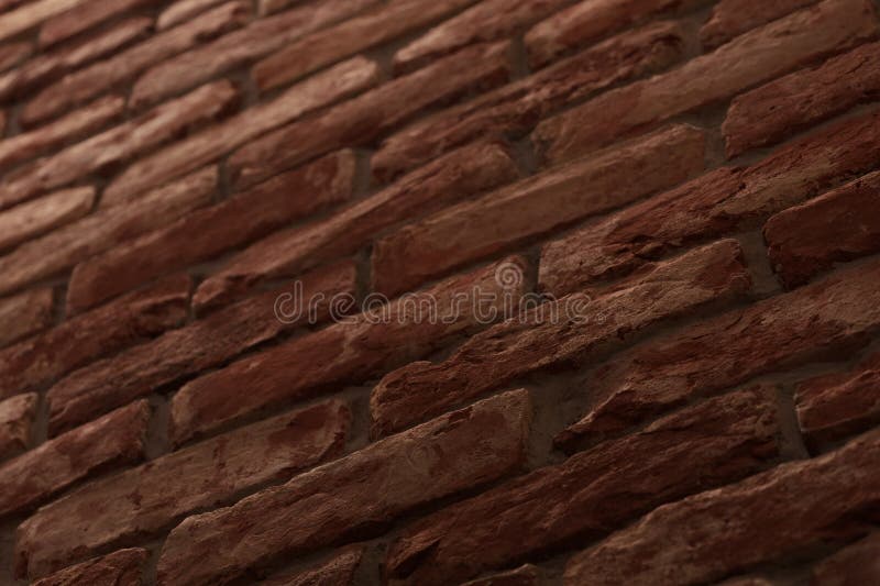 Detail Shot of Brick Wall Made from Old Bricks As a Interior Design ...