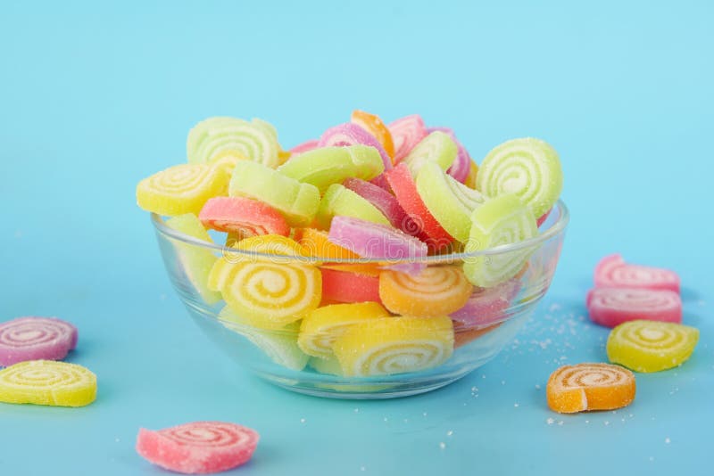 Detail Shot of Sweet Jelly on Table, Stock Photo - Image of green ...