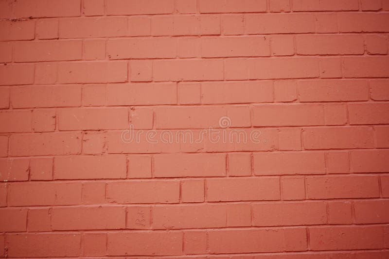 Detail Show of Red Color Brick Wall Stock Image - Image of structure ...