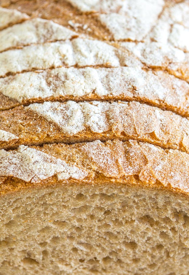 Detail of sliced bread stock image. Image of dish, tasty - 50702831