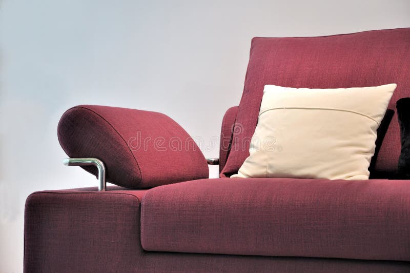 Detail of sofa handle stock image. Image of cloth, furniture - 19471255