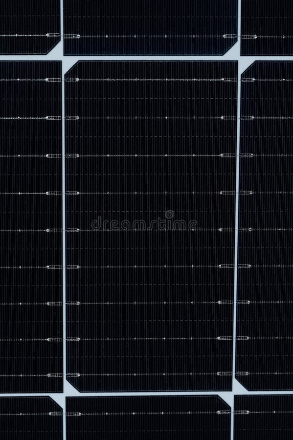 Detail of solar panel cell stock photo. Image of detail - 331368150