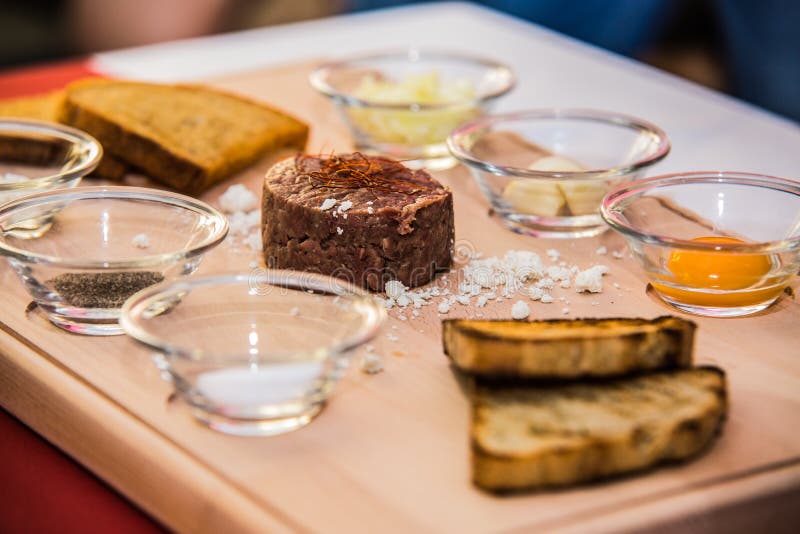 Detail on Special Designe for Food on Plate Stock Image - Image of ...