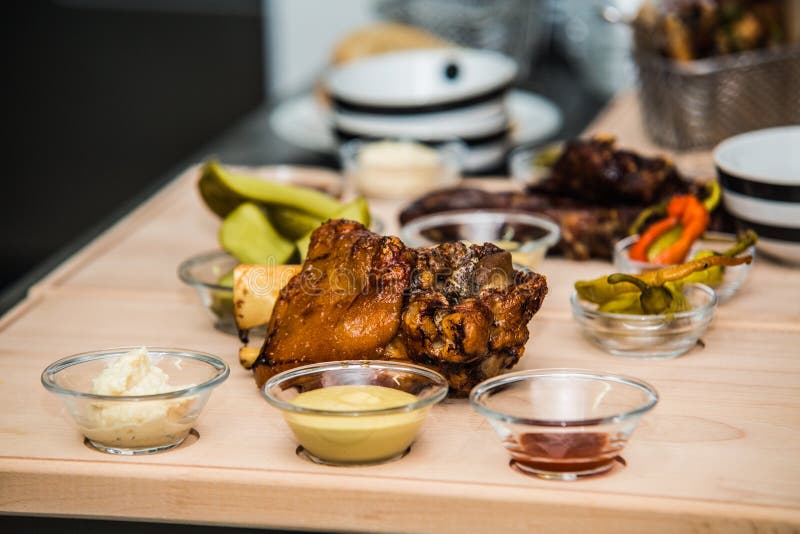 Detail on Special Designe for Food on Plate Stock Image - Image of diet ...